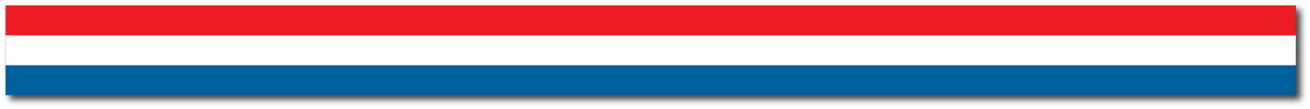 Red, White & Blue Triple Stripe Reflective Helmet Trim | DKE Decals ...