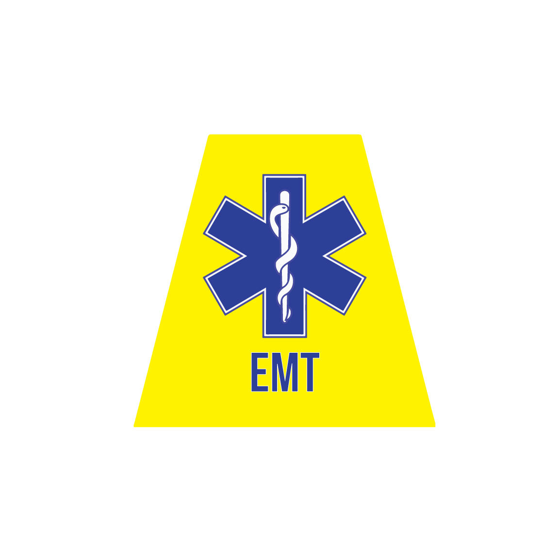 EMT Reflective Helmet Tetrahedrons (Tets) Police Fire EMS Viny Graphics ...
