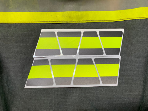 EMT Stair Chairs Firefighter Reflective Helmet Stickers Stryker EMT ...
