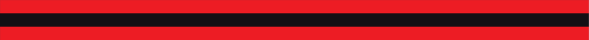 Red & Black Triple-Stripe Reflective Helmet Trim 28″ – DKE Decals ...