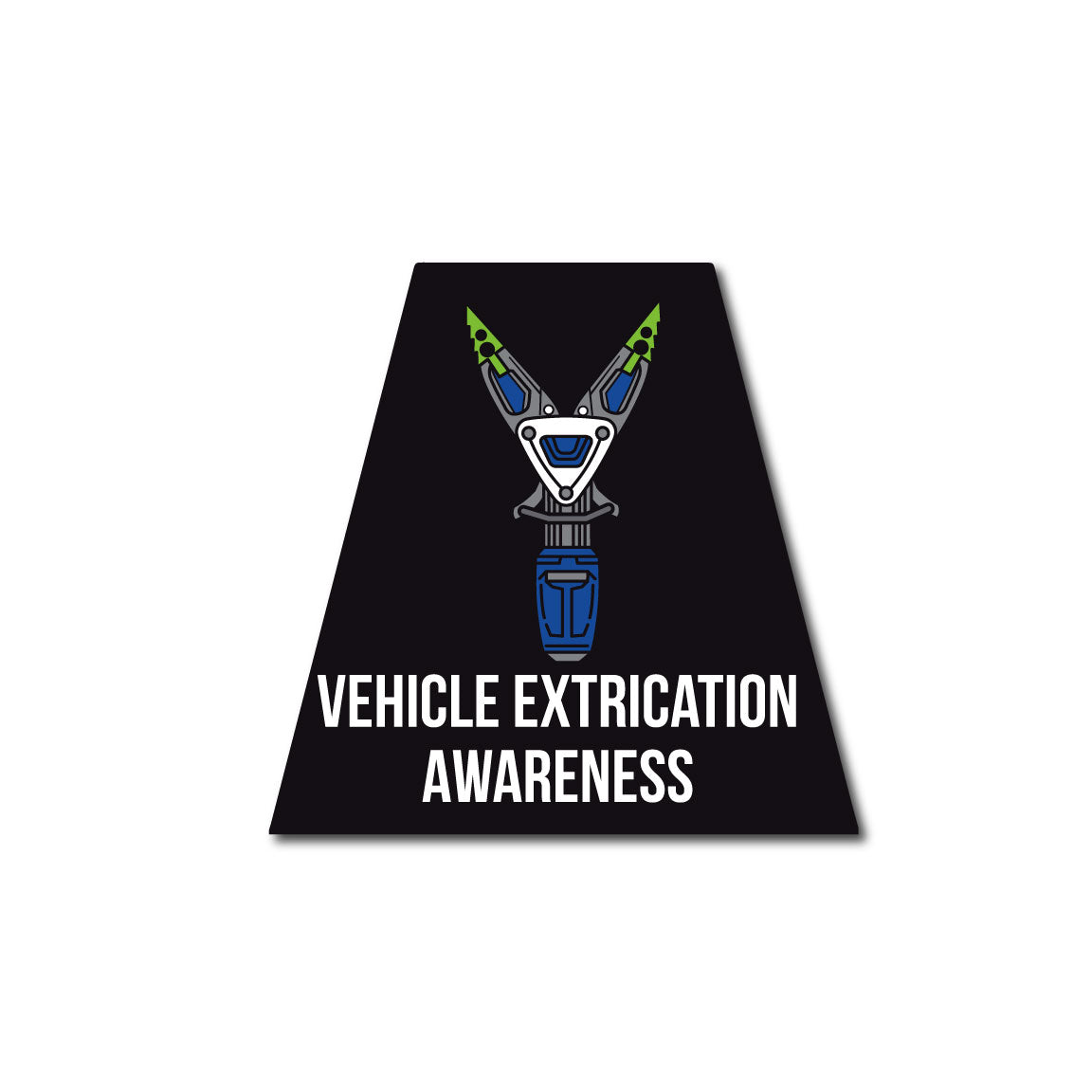 Vehicle Extrication Awareness Reflective Helmet Tetrahedrons (Tets ...