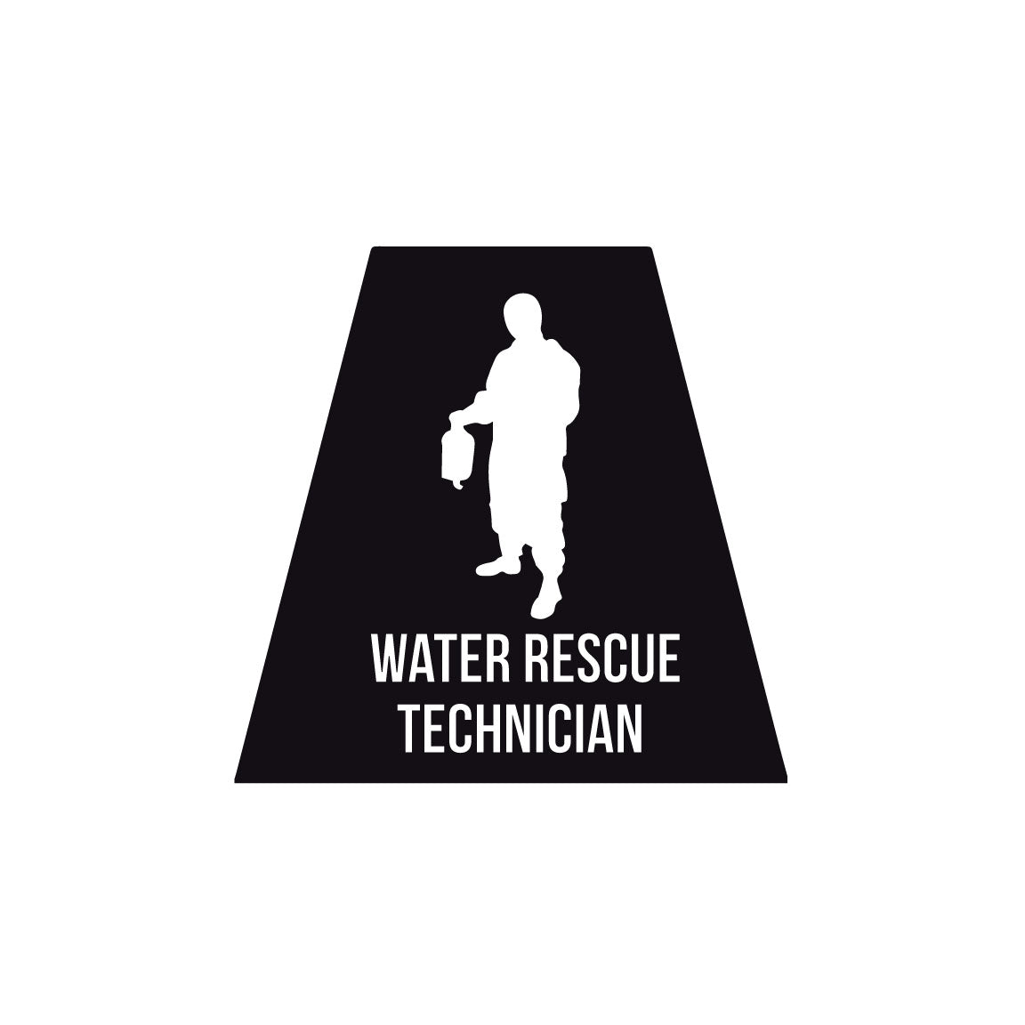 Water Rescue Technician Reflective Helmet Tetrahedrons (Tets) Police ...